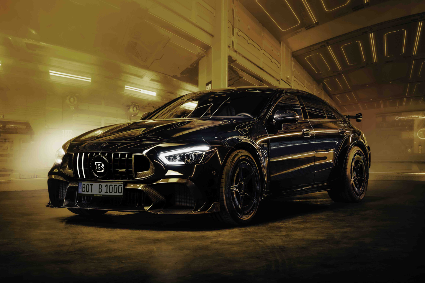 Brabus lansează Rocket 1000, o versiune tunată a Mercedes-AMG GT