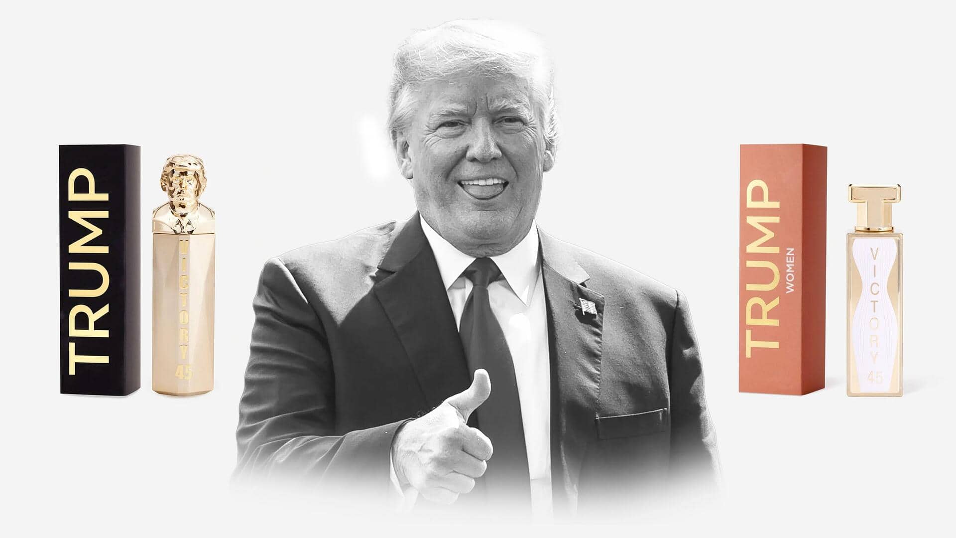 Donald Trump lansează o nouă linie de parfumuri numită „Victory 45-47”